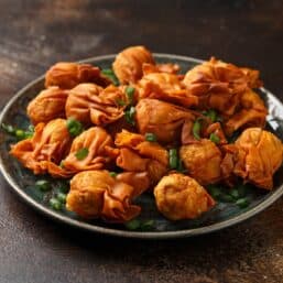 Chicken Wontons | Crispy Chicken Wonton Recipe - TwoSleevers