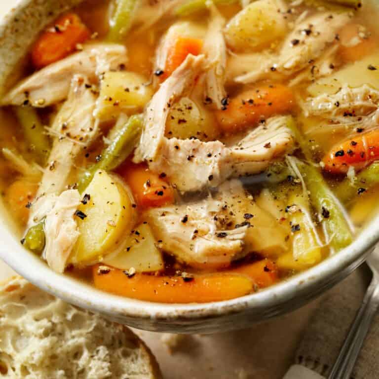 Turkey Stew Recipe | Hearty Turkey Stew With Leftover Turkey - TwoSleevers