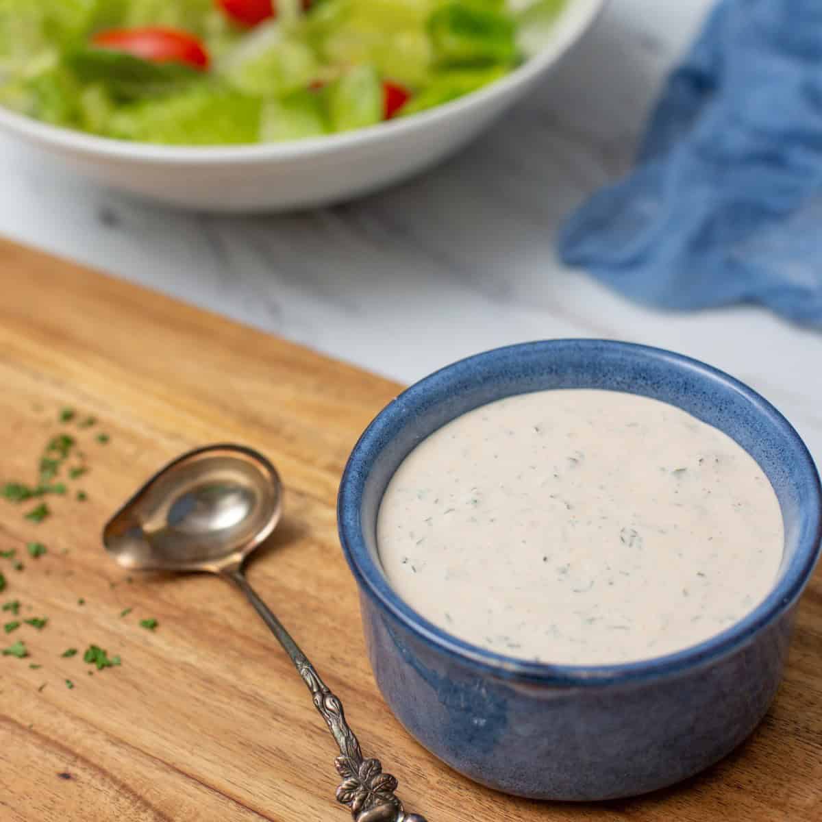 Healthy Ranch Recipe | Homemade Greek Yogurt Ranch - TwoSleevers