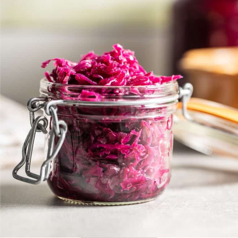 Pickled Cabbage Recipe | Quick Pickled Red Cabbage - TwoSleevers