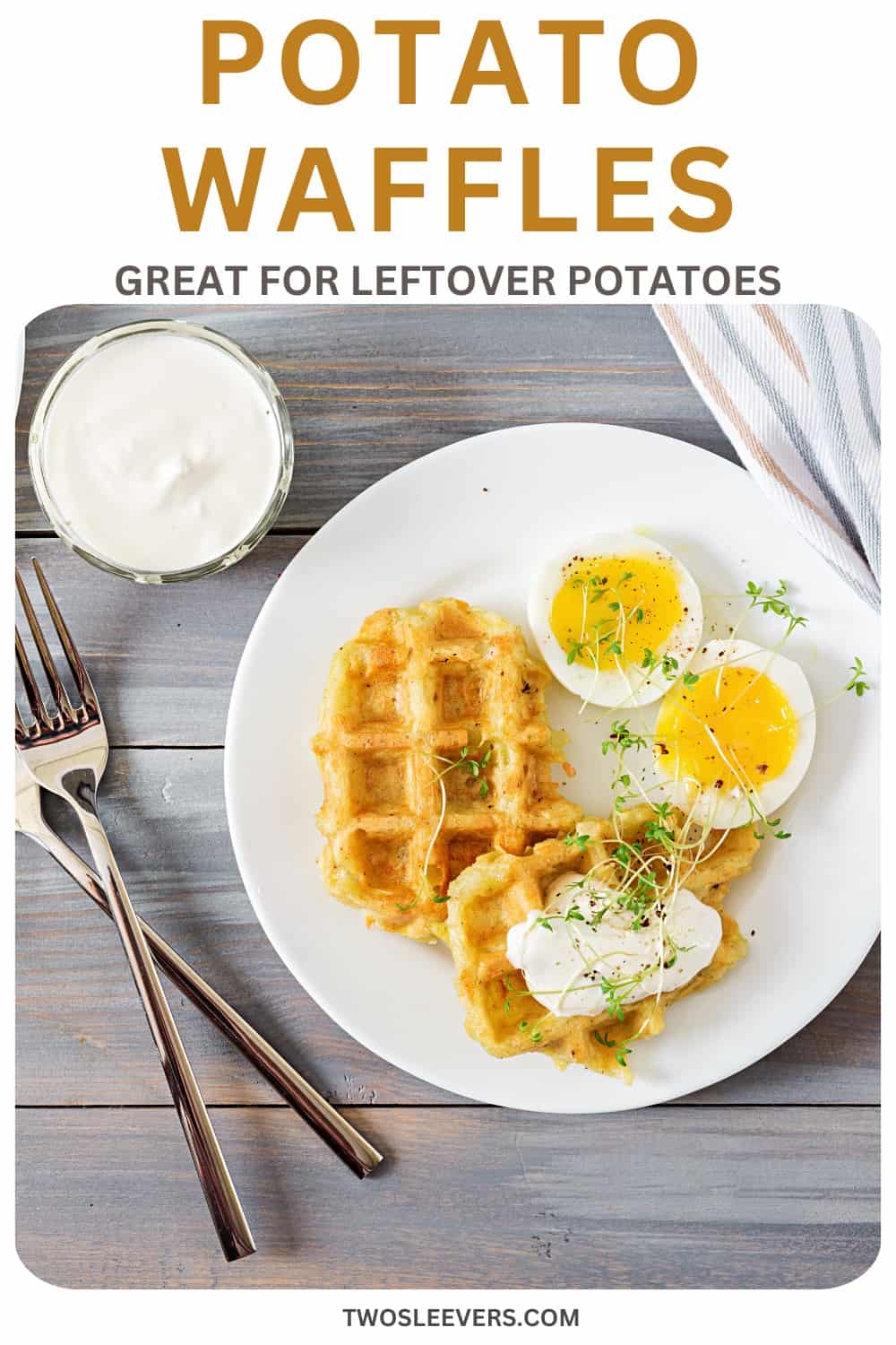 Potato Waffles | Crispy And Fluffy Potato Waffle Recipe - TwoSleevers