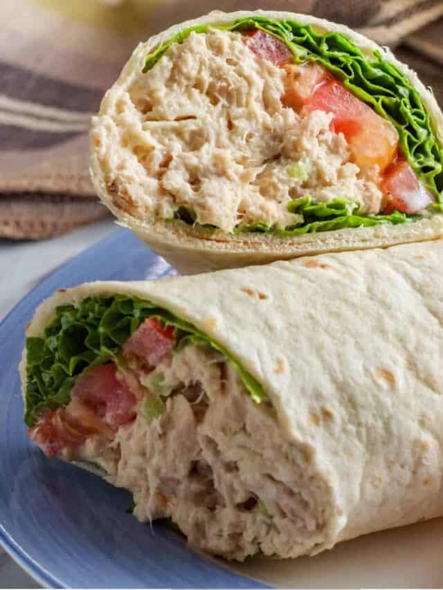 Tuna Wrap Recipe | Easy Protein-Packed Lunch - TwoSleevers
