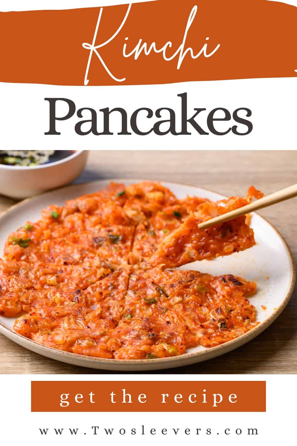 Kimchi Pancake Recipe | Crispy Korean Kimchi Jeon - TwoSleevers