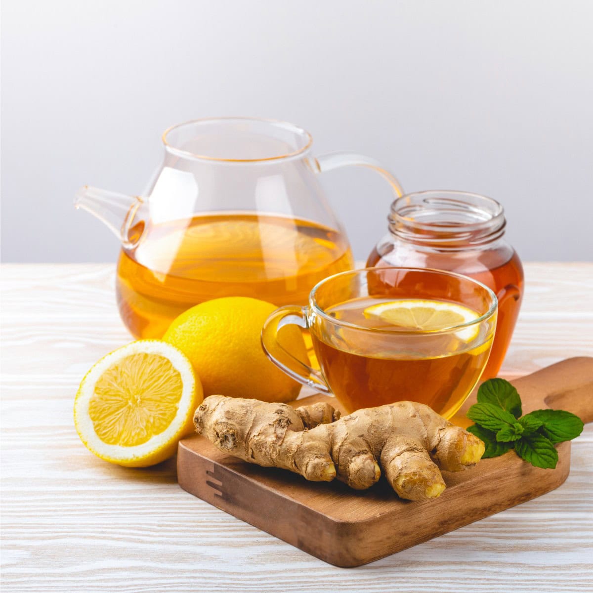 Lemon Ginger Tea Recipe | Homemade Ginger Tea - TwoSleevers