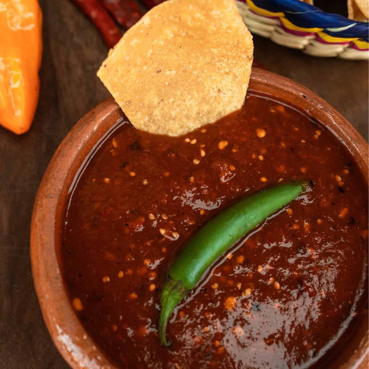 Salsa Roja Recipe | Authentic Easy Homemade Salsa Roja - TwoSleevers