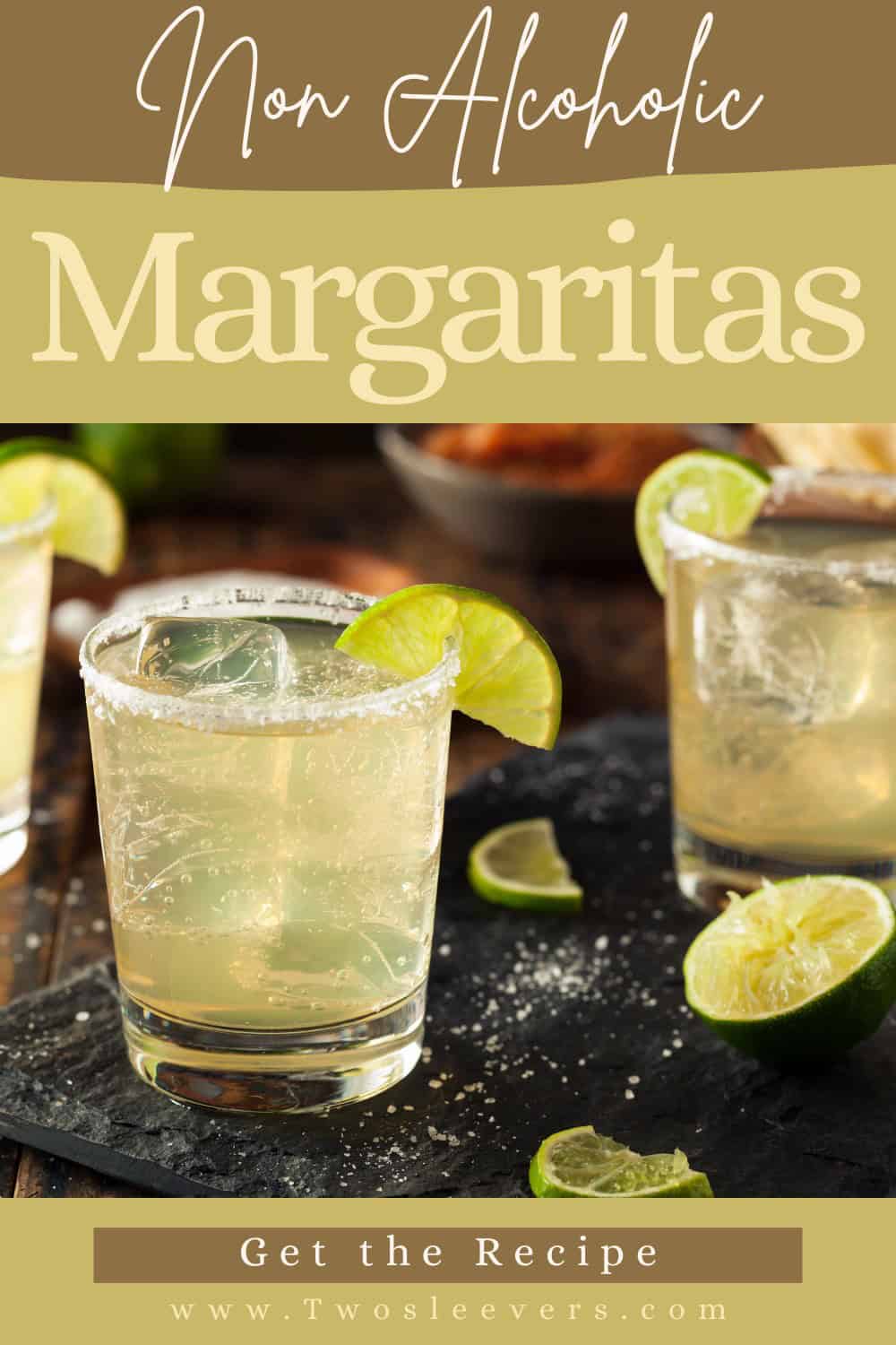Non Alcoholic Margarita Recipe | Virgin Margarita - TwoSleevers