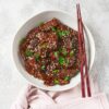 Crispy Beef Recipe | Sweet And Sticky Beef Strips - TwoSleevers
