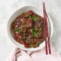 Crispy Beef Recipe | Sweet And Sticky Beef Strips - TwoSleevers