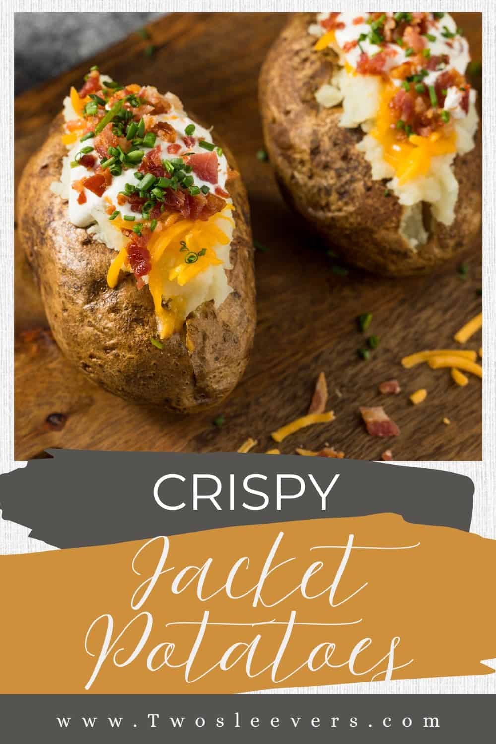 Jacket Potatoes Recipe | How To Make Jacket Potatoes - TwoSleevers