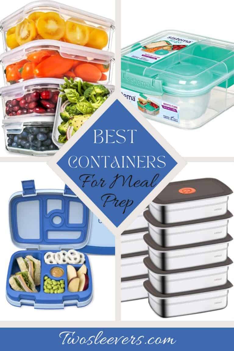 The Best Meal Prep Containers for Fresh And Organized Eating - TwoSleevers
