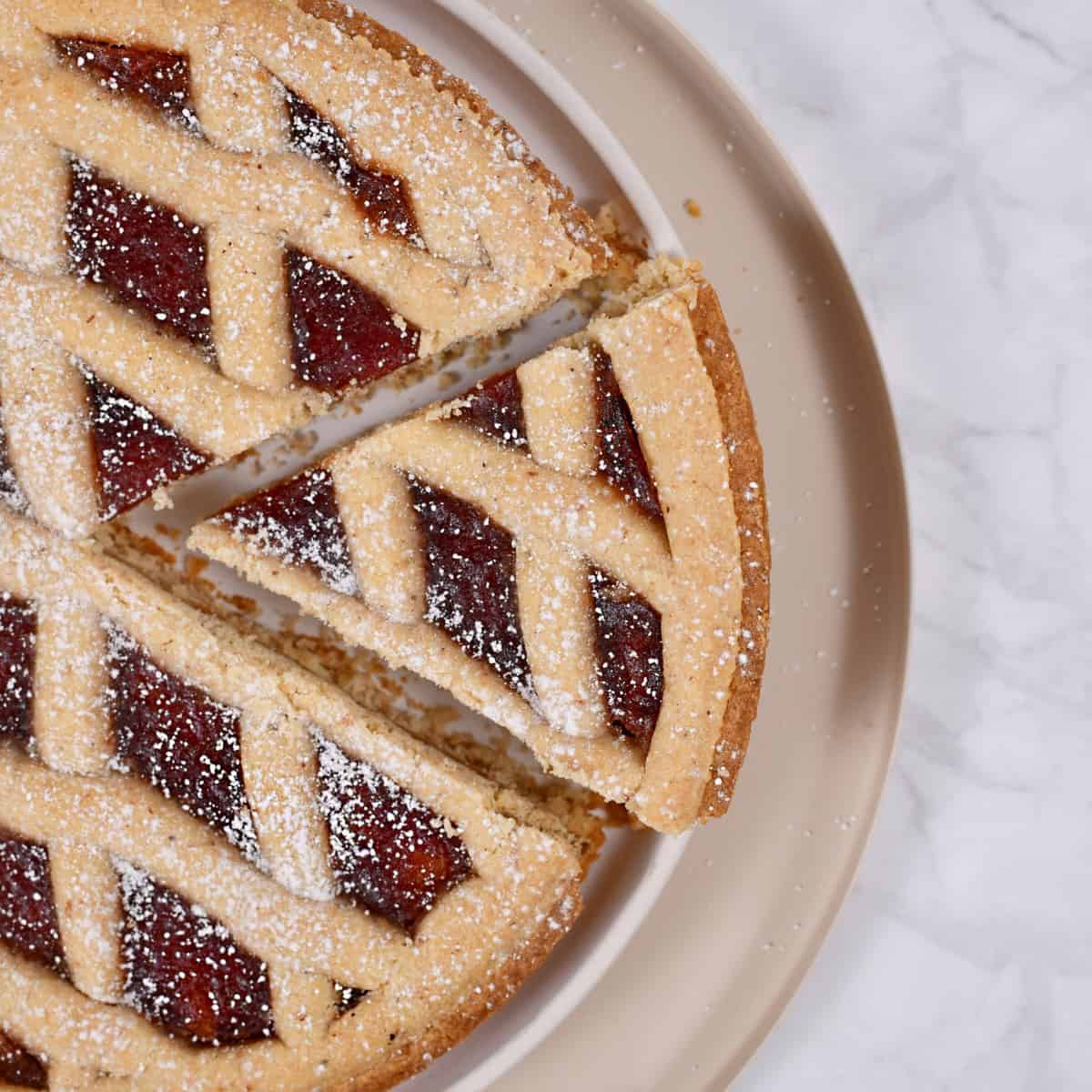 Linzer Tart Recipe | Austrian Linzer Torte - TwoSleevers