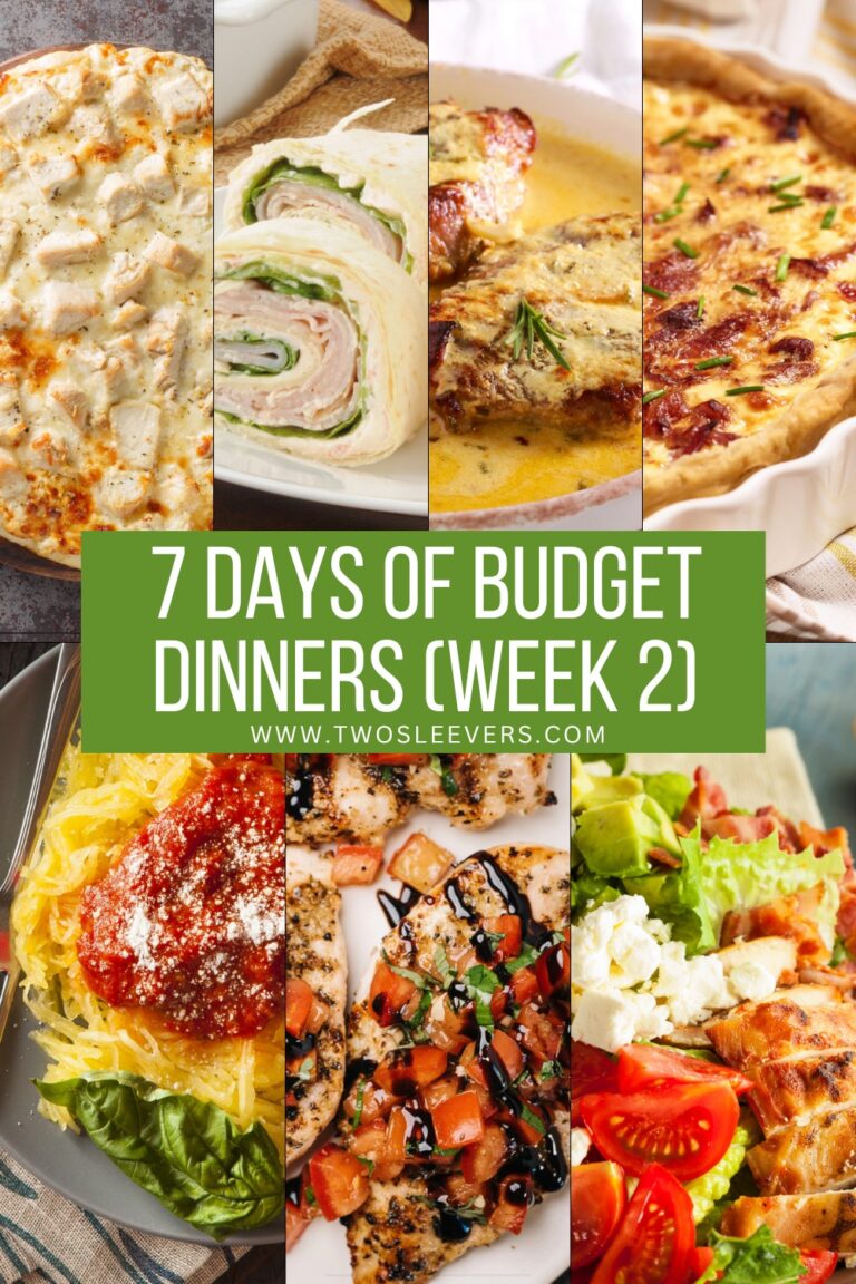 7 Day Budget Friendly Dinner Plan For Easy Meals